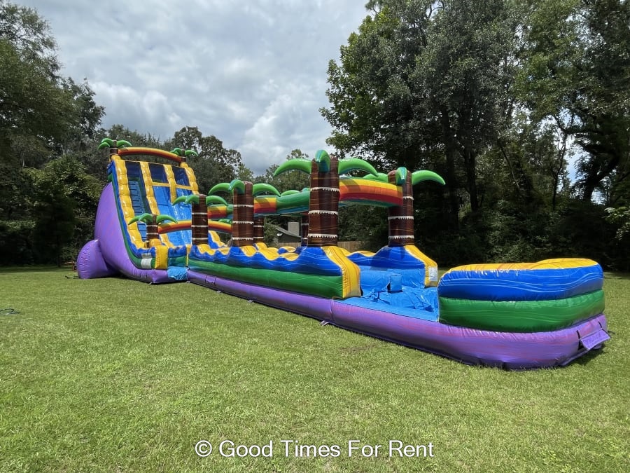 “26-Foot Water Slide Rental in Crawfordville, FL | Thrilling Backyard